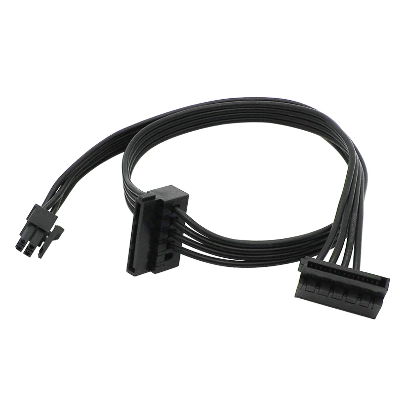 1pc-45CM-Mini-4-Pin-To-2-Sata-SSD-Power-Supply-Cable-for-Lenovo-M410 ...