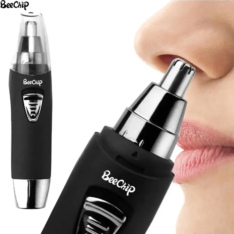 Nose-Hair-Trimmer-Battery-Type-No-Damage-To-Nasal-Cavity-Nose-Hair-Ear ...