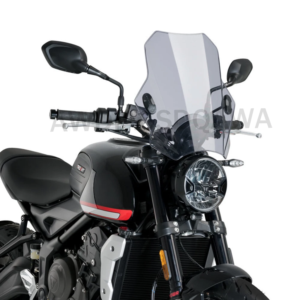 Parabrisas-Universal-para-motocicleta-Deflector-para-Benelli-Triumph ...