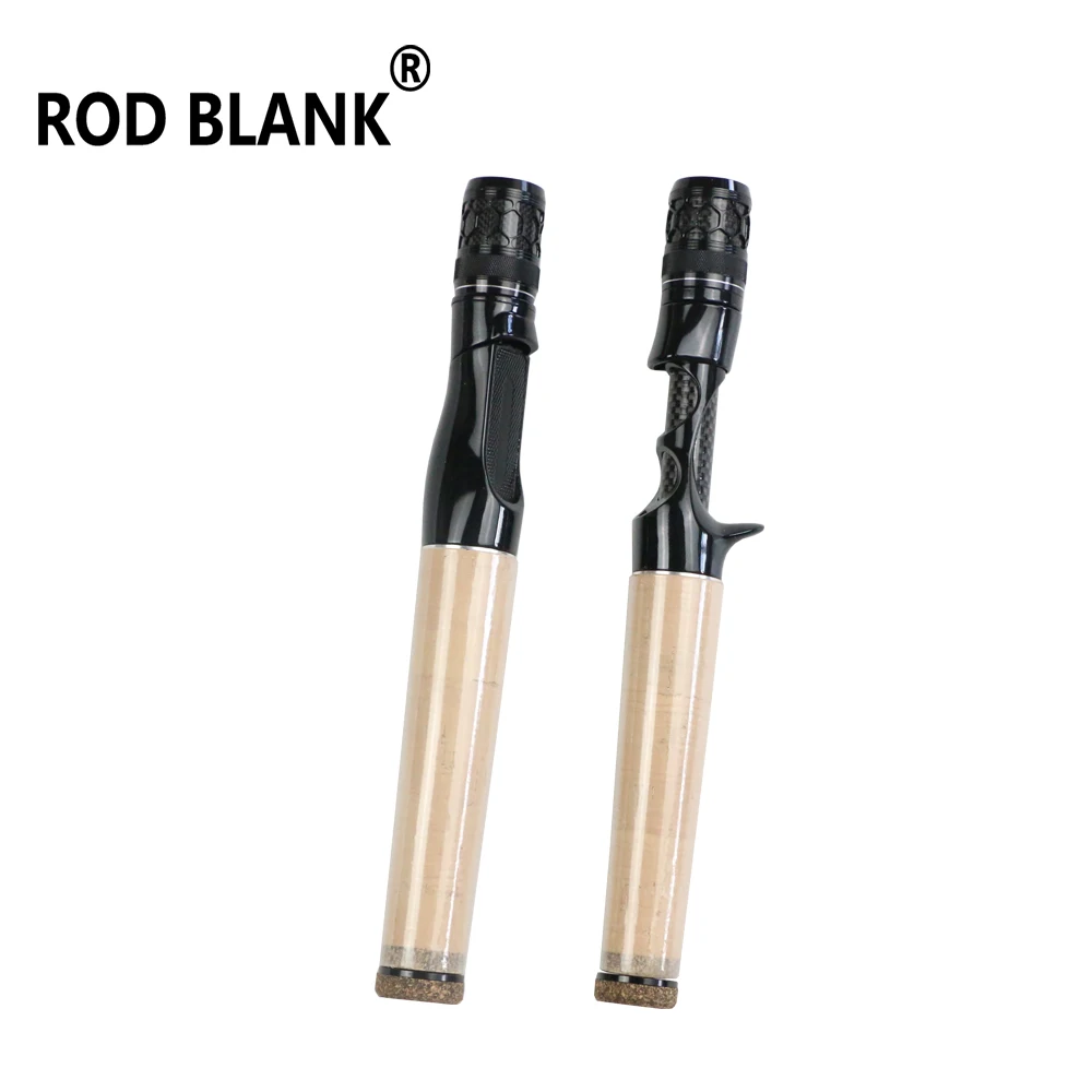 Rod Blank 1 Set 3K Cork Grip Spinning Casting Handle Kit Fishing Rod ...