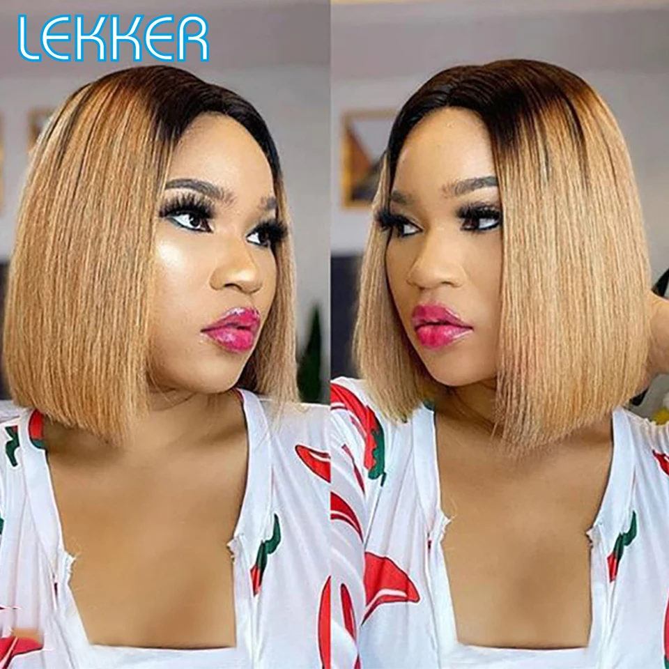 Lekker-Perruque-Bob-Lace-Front-Wig-Remy-Br-silienne-Naturelle-Cheveux ...