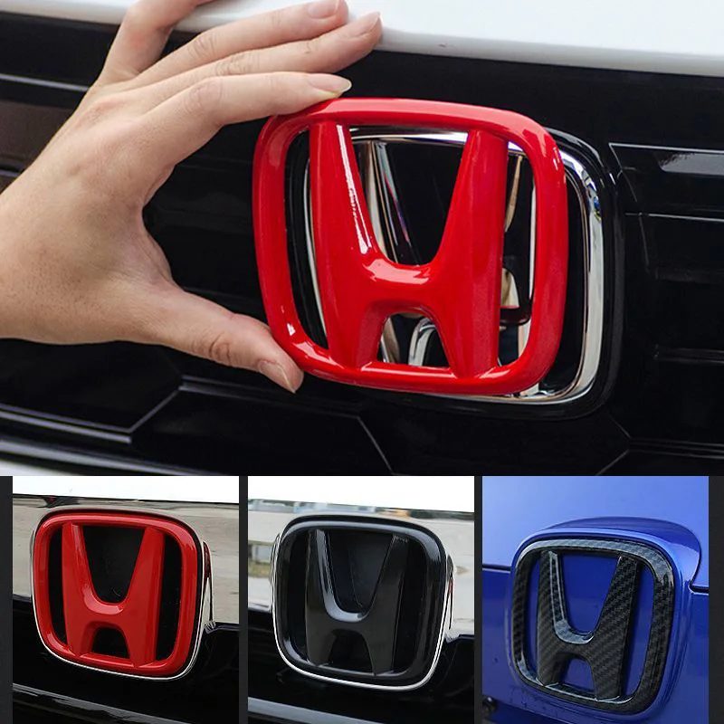 Car Front Rear Logo Auto Grille Emblem Sticker Accessories For Honda CR ...