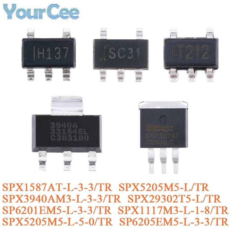 10pcs SPX5205M5-L-5-0/TR SOT-23-5 SPX5205M5 SPX5205 Low Dropout Linear ...