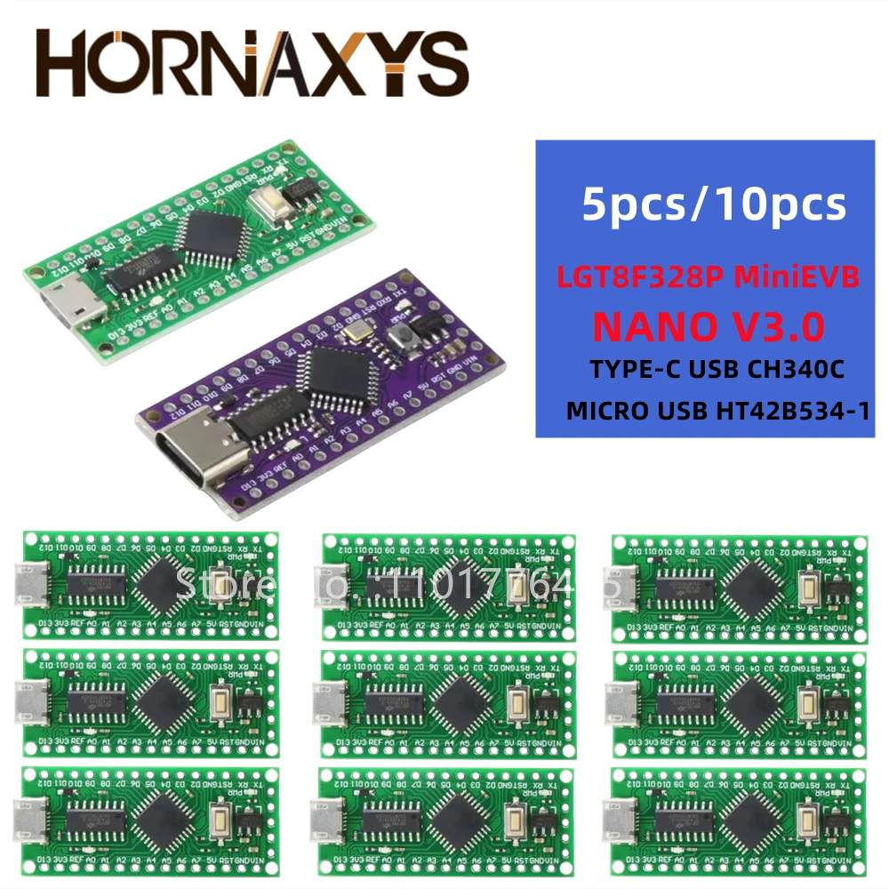 LGT8F328P-LQFP32-MiniEVB-TYPE-C-MICRO-USB-Compatible-With-ATMEGA328 ...
