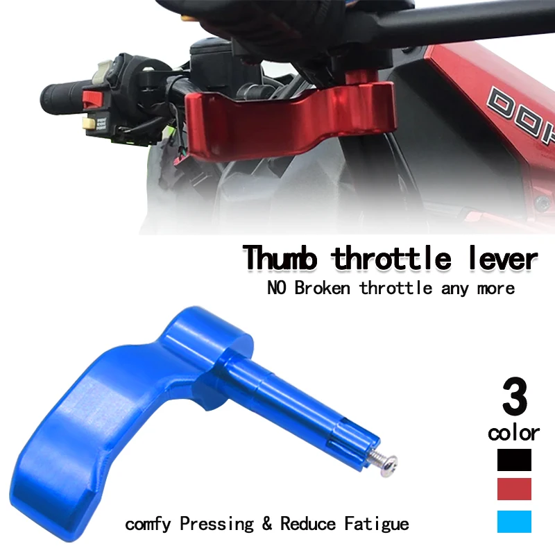 Palanca-de-acelerador-de-pulgar-de-aluminio-antideslizante-ATV-para ...