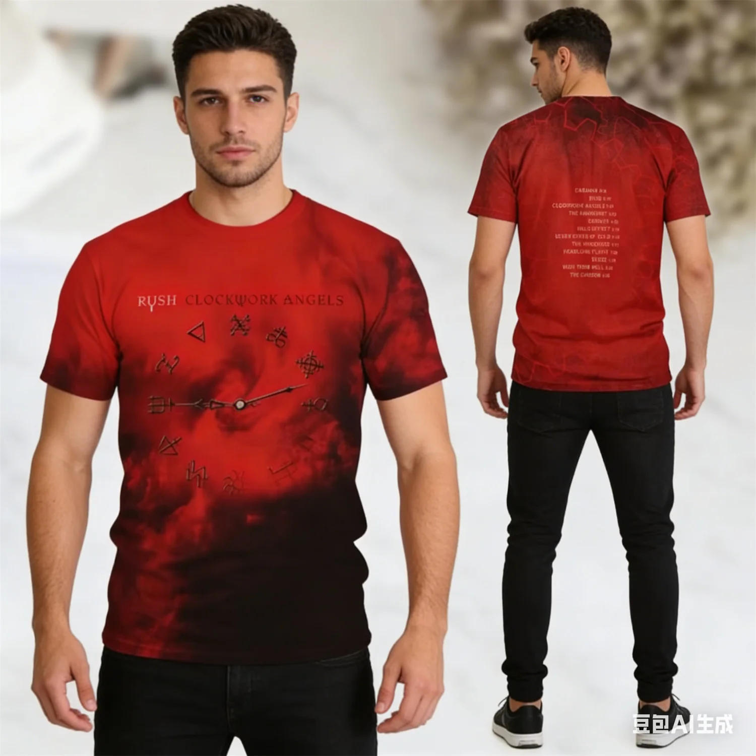 Rock Rush Cosplay 3D Print T-shirts New Men Women Hip Hop Trend Short ...