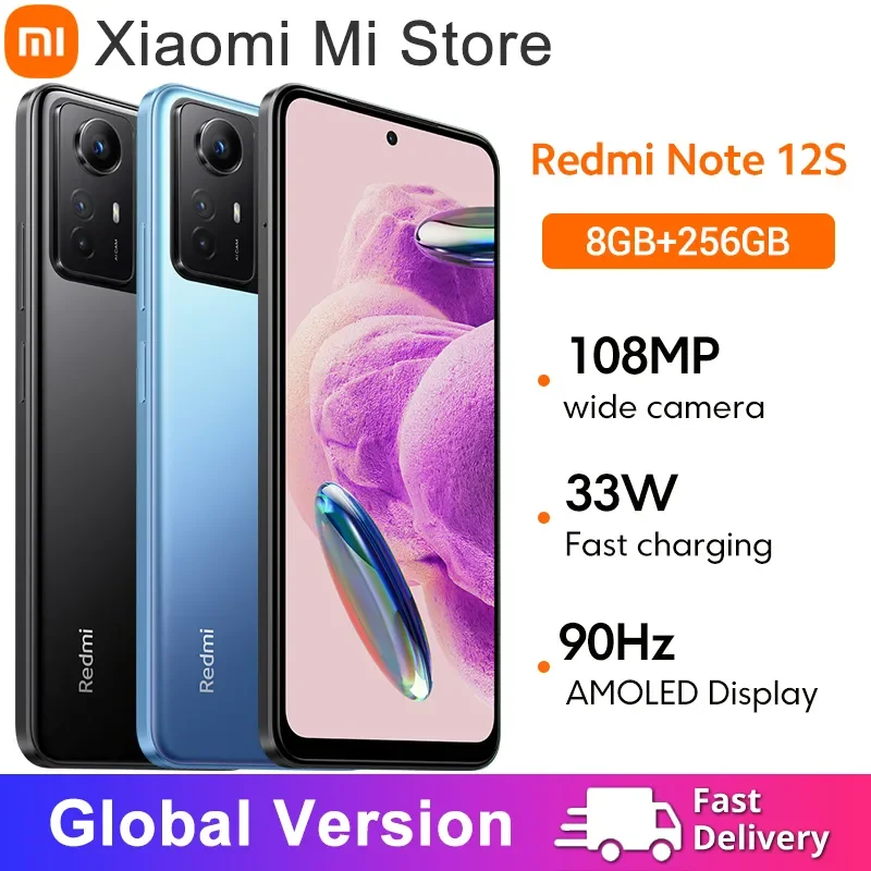 Xiaomi-Redmi-Note-12-S-Vers-o-Global-C-mera-108MP-Display-AMOLED ...