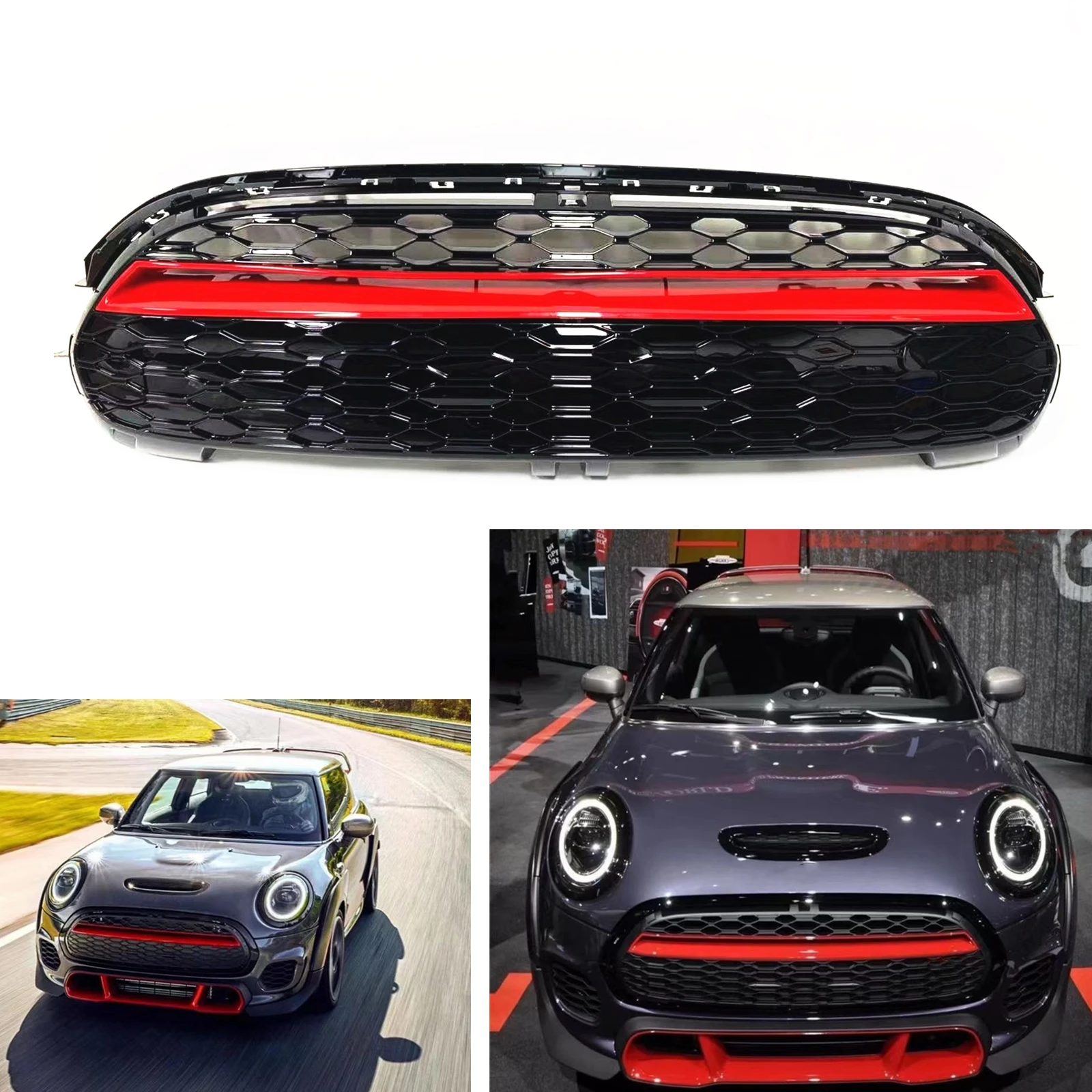 Front-Grill-Grille-For-BWM-Mini-Cooper-F55-F56-F57-2014-2015-2016-2017 ...