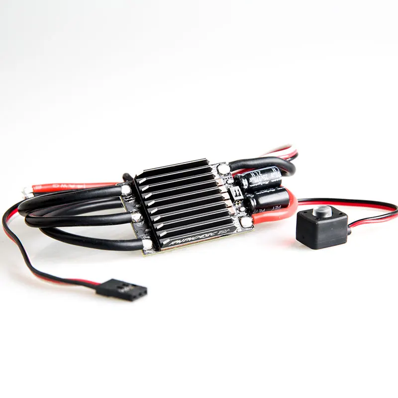 RhinoESC Comp Mini Crawler ESC BEC AM32 80A 2-8S 5.2 ~ 8.2V Eletrônico ...
