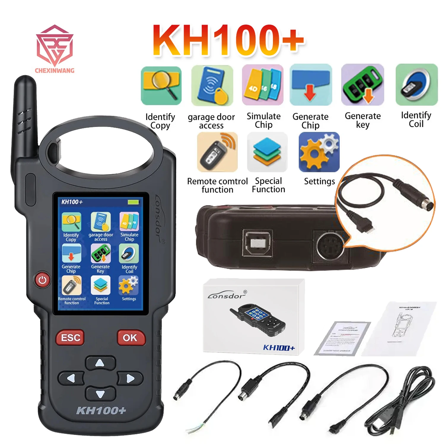 Lonsdor-KH100-Remote-Key-Programmer-KH100-Car-Auto-Key-Programmer-Chip ...