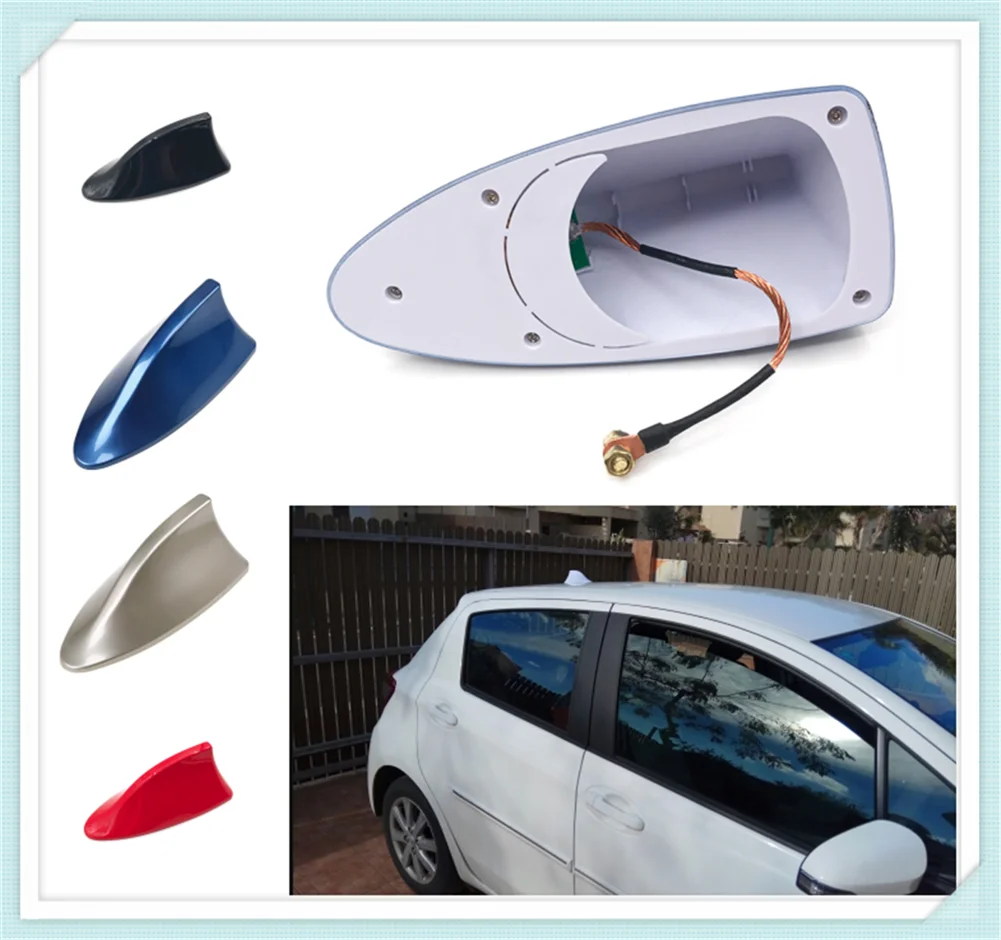 High-quality-car-styling-shark-fin-radio-signal-roof-antenna-auto-parts ...