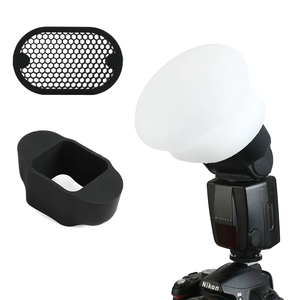 Camera-Speedlight-Flash-Diffuser-Magnetic-Light-Modifier-Attachments ...