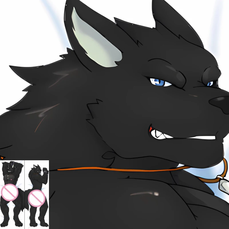 Black Wolf Furry