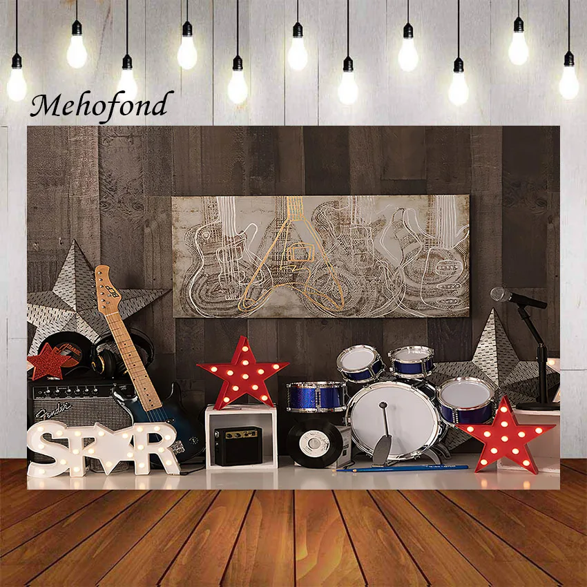 Mehefond-Photography-Background-Rock-and-Roll-Birthday-Party-Rock-Star ...