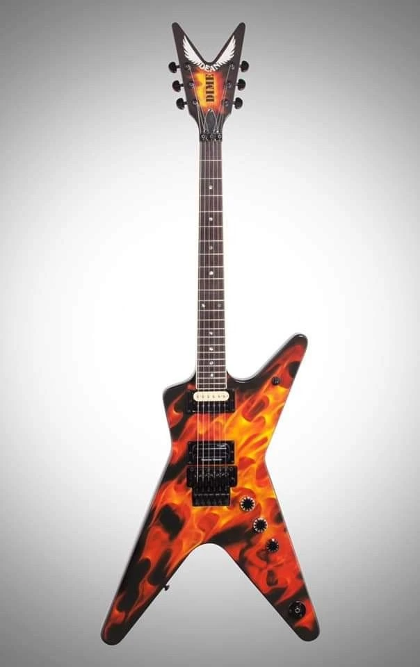 Dean Dimebag Dime O Flame Ml Electric Guitar FV Flame Veneer ...