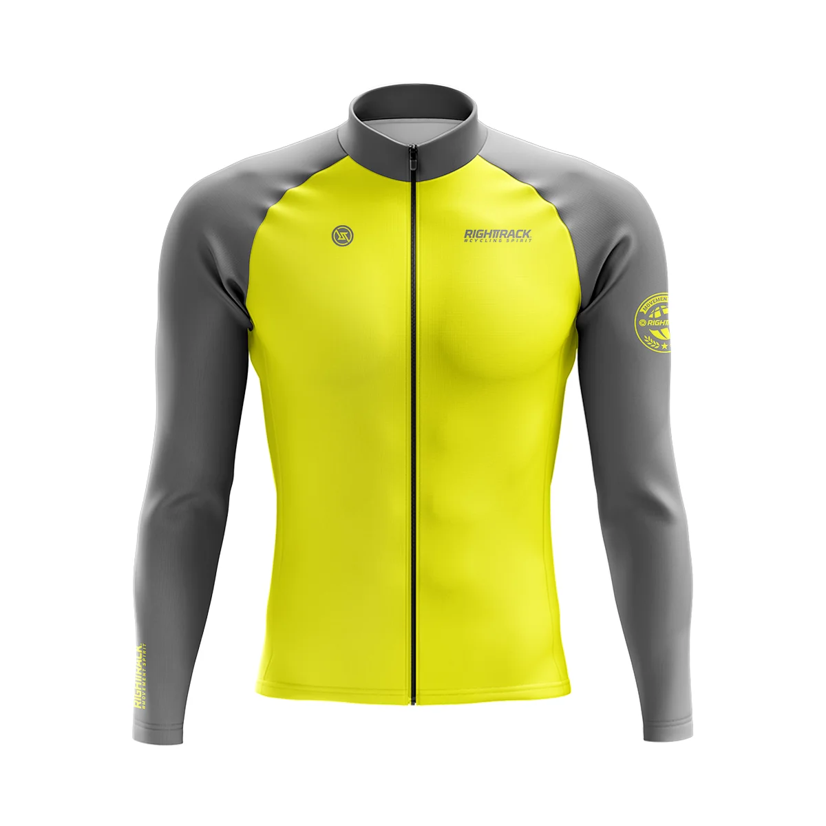 Winter Cycling Jersey Men's Long Sleeve Cycle Clothes Spring & Autumn ...