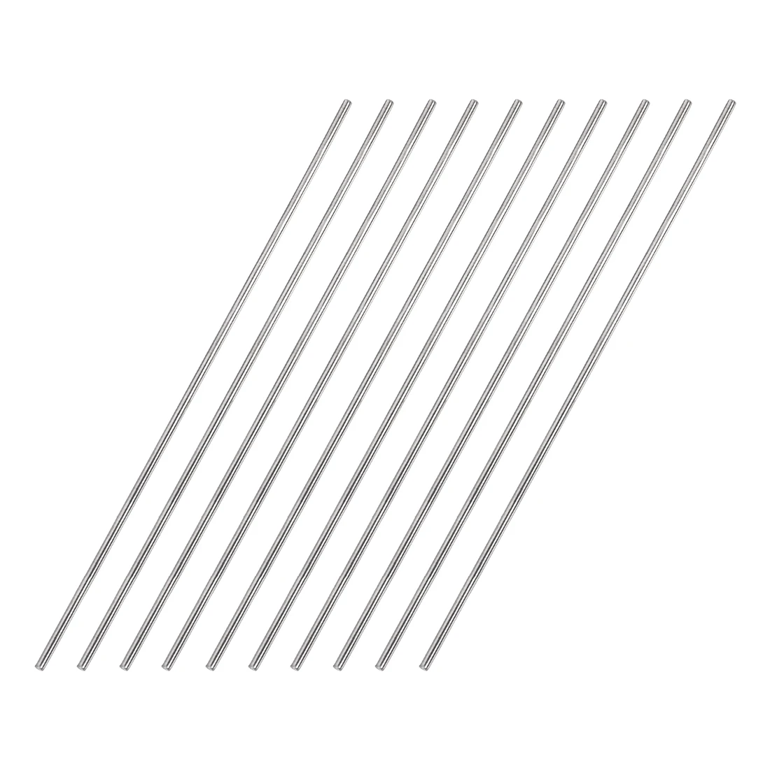 10pc 1/1.5/2/2.5/3/4mm Diameter 304 Stainless Steel Solid Round Rod 100 ...