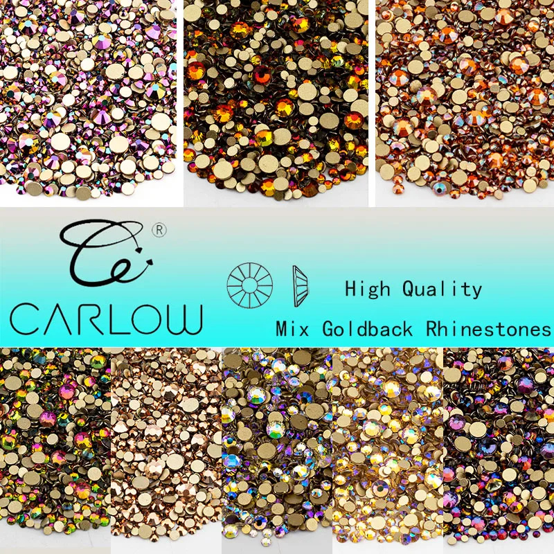 CARLOW-Coatings-Colors-High-Quality-Crystal-Rhinestones-Gold-Back-Flat ...