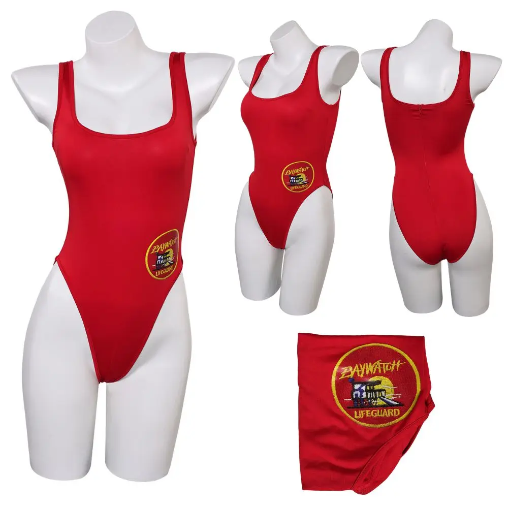 Disfraz de Baywatch DXING para mujer, traje de baño de fantasía ...