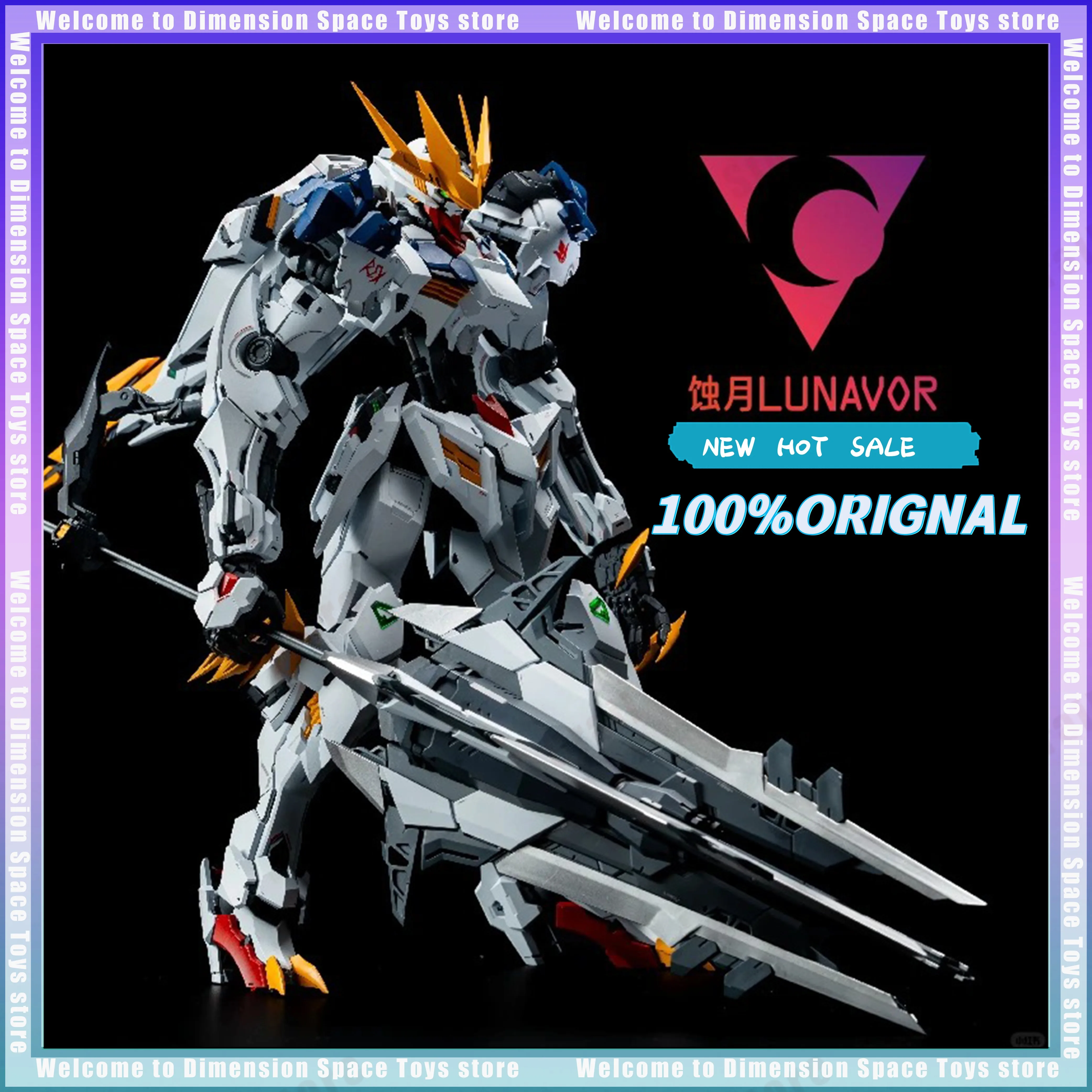 En Stock LUNAVOR Studio 1/100 Gundam Barbatos Fenrir Wolf King Mech ...