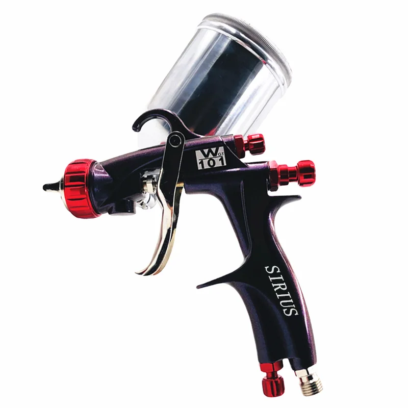 Limited Edition Top W 101 GT Spray Gun 400Cc Cup Gravity Type HVLP High ...