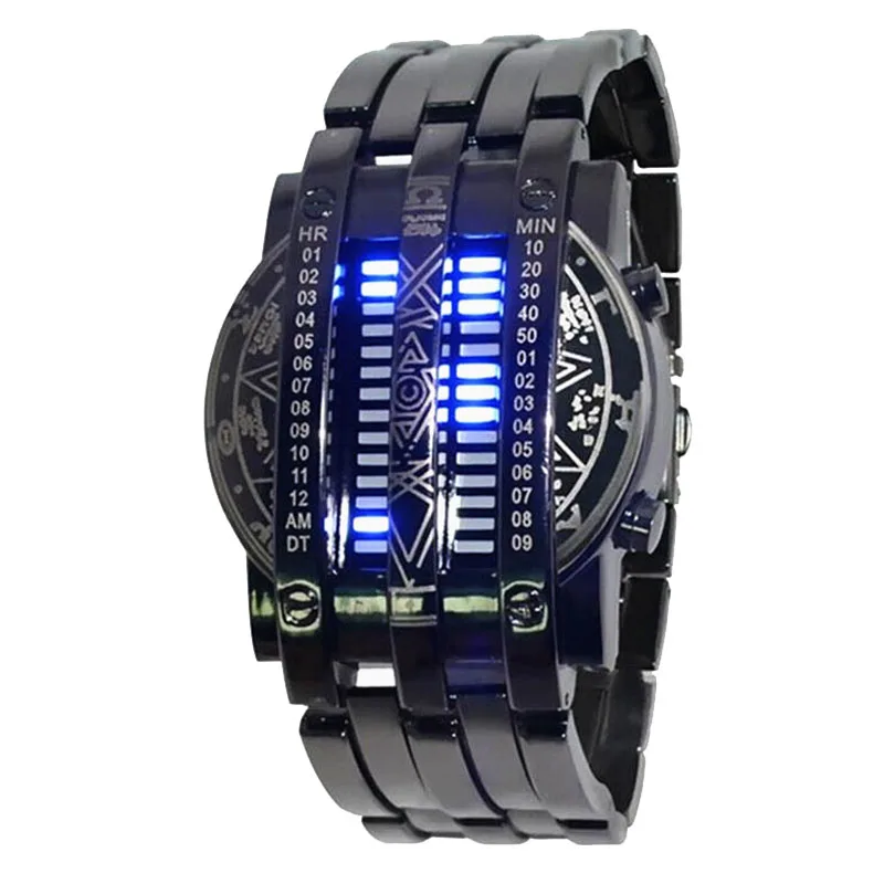Fashion-Blue-LED-Binary-Military-Bracelet-Sports-Watch-Men-Big-Watches ...