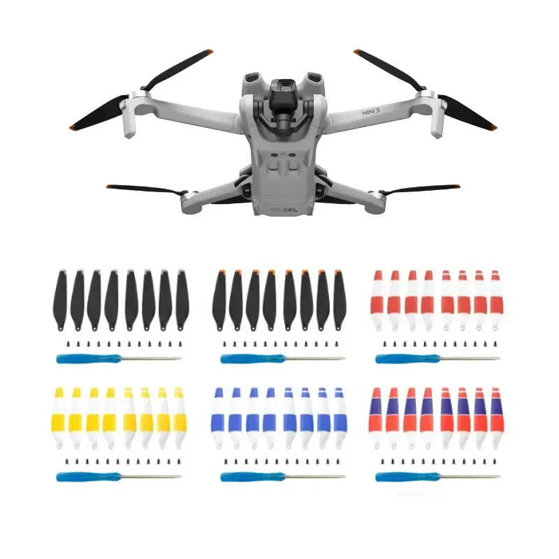 8Pcs-6030F-Propeller-Replacement-For-DJI-Mini-3-Low-Noise-Quick-Release ...