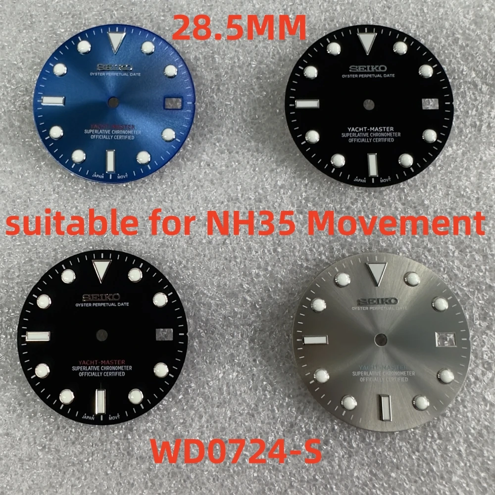 Watch-Repair-Parts-NH35-dial-28-5MM-Calendar-Luminous-Dial-for-NH35 ...