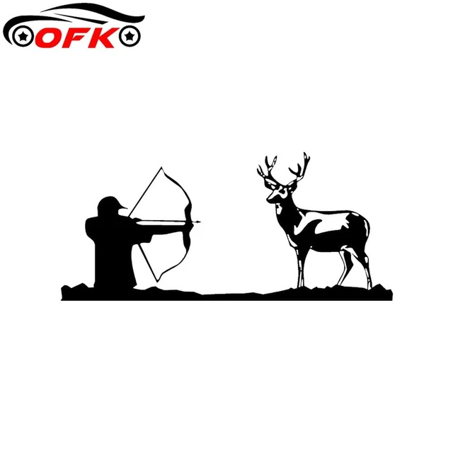 Bow Hunting Silhouette Clip Art