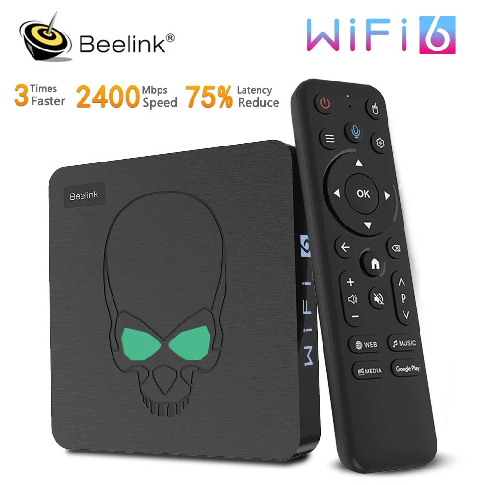 Beelink-GT-King-Black-WiFi6-TV-BOX-Android9-0-Amlogic-S922X-H-Quad-Core ...
