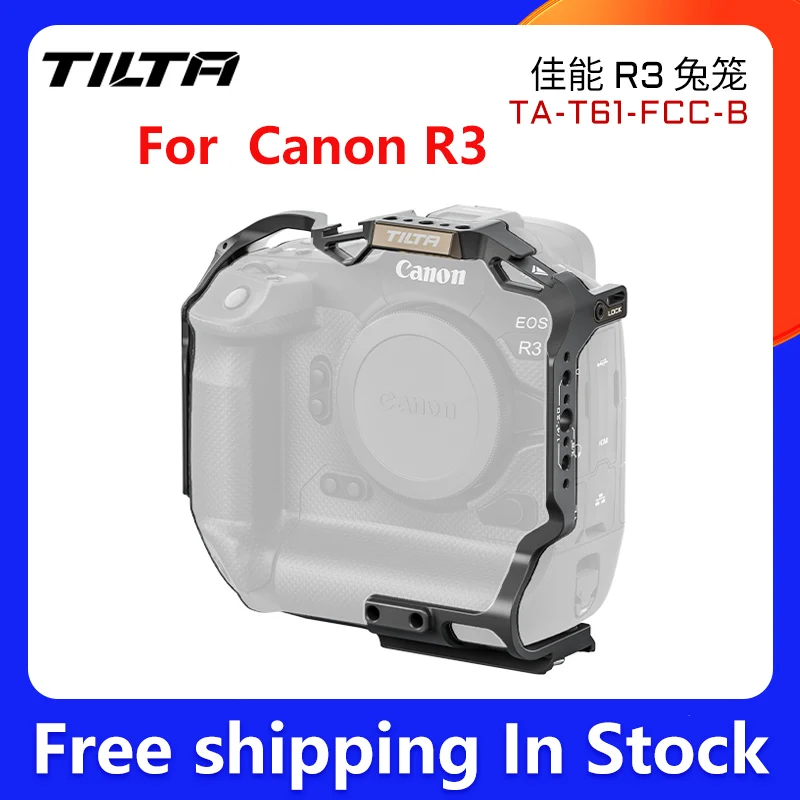TILTA-R3-Cage-TA-T61-FCC-B-for-Canon-EOS-R3-Camera-Expansion-Cage ...