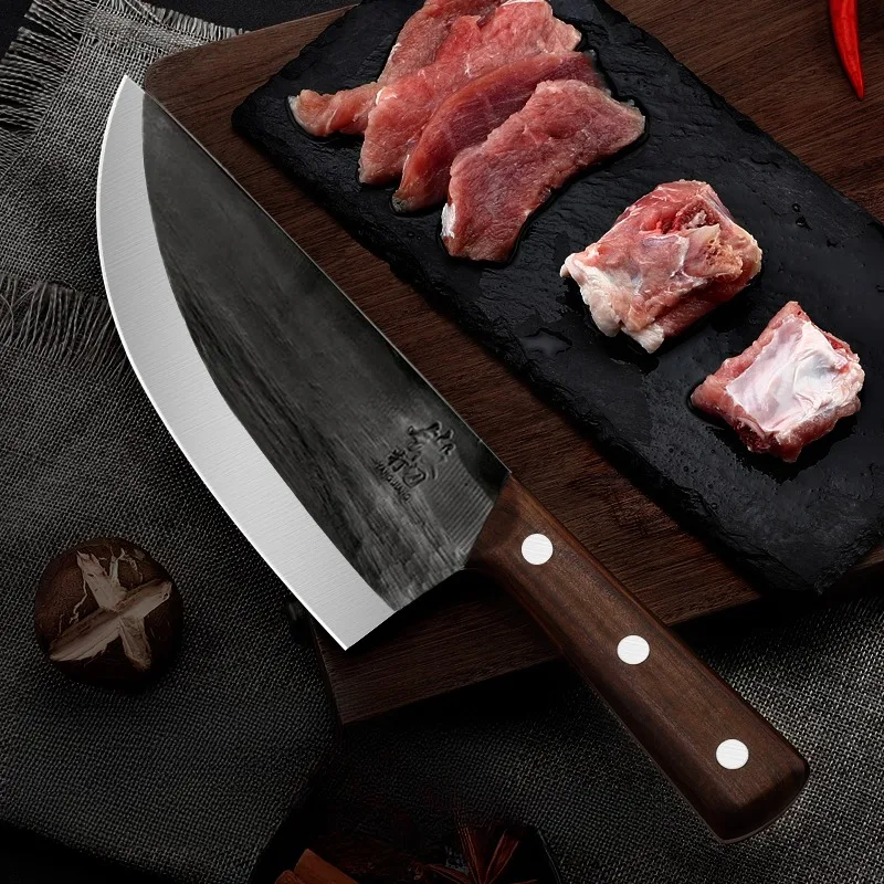 Manual-precision-forging-slaughter-cutlass-professional-chef-knife ...