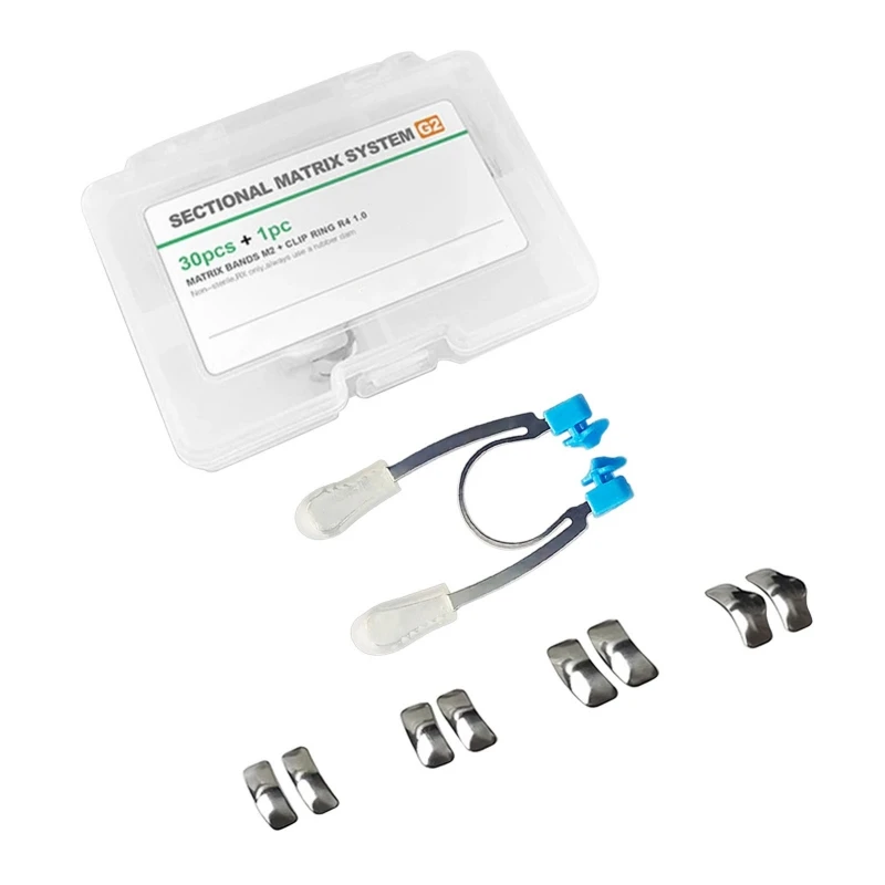 Dental-Sectional-Contoured-Metal-Matrices-Matrix-Bands-Refill-30Pc-1Pc ...