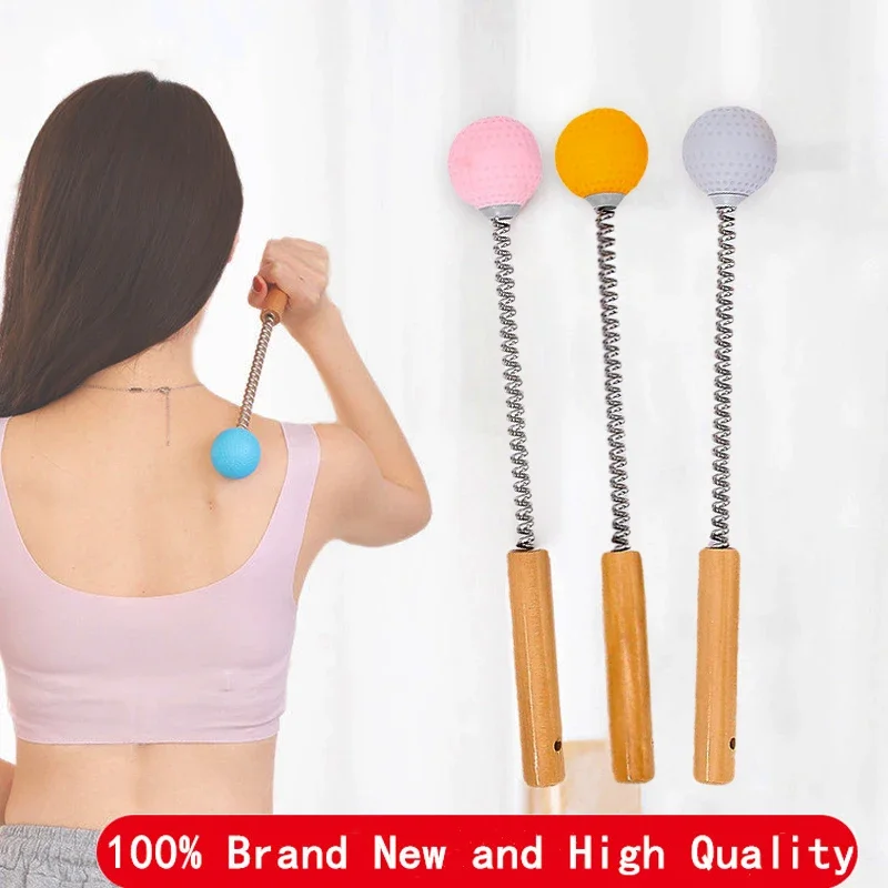 2023-Manual-Massage-Hammer-Stick-Ball-Body-Massager-Spring-Elastic ...