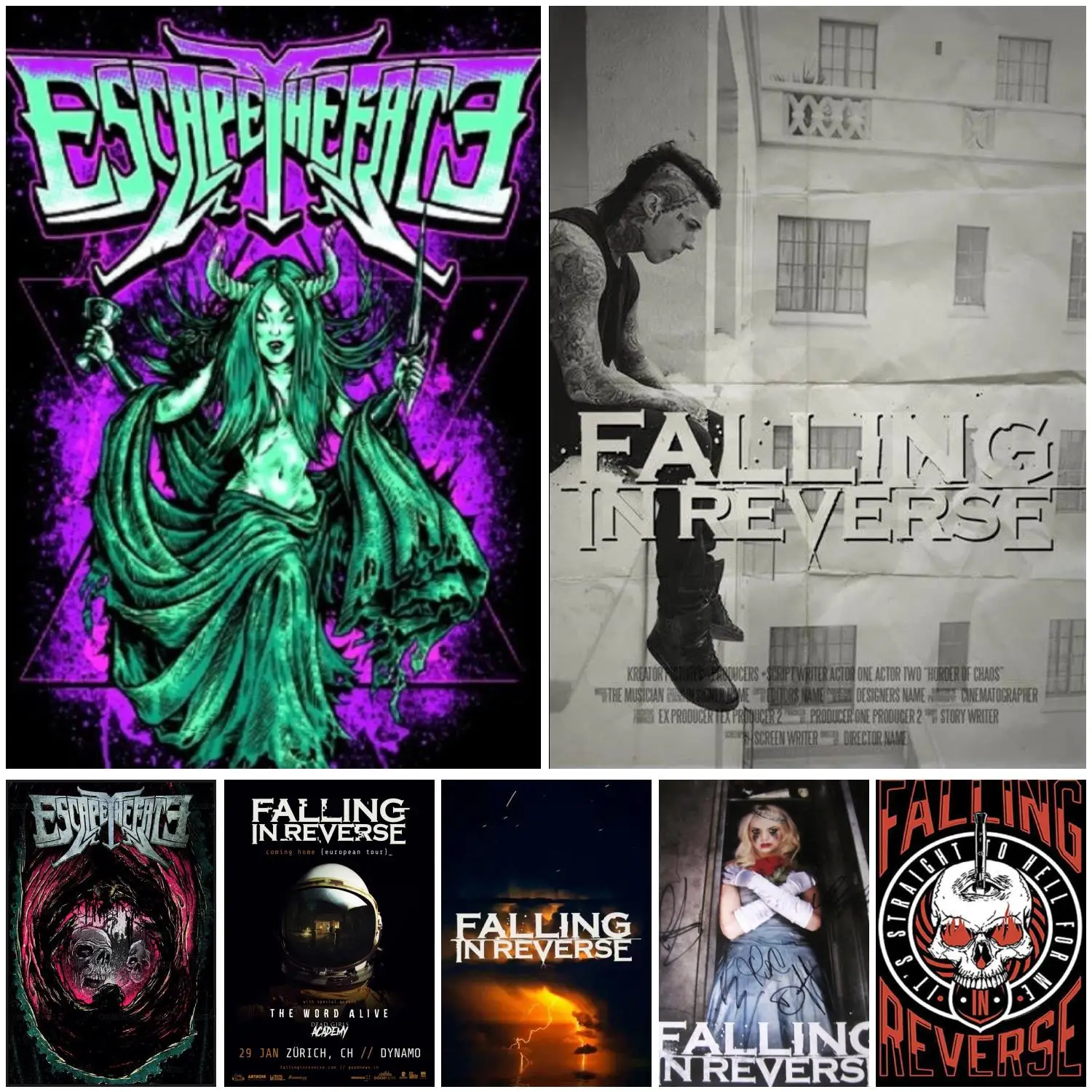 Falling In Reverse Logo Wallpaper