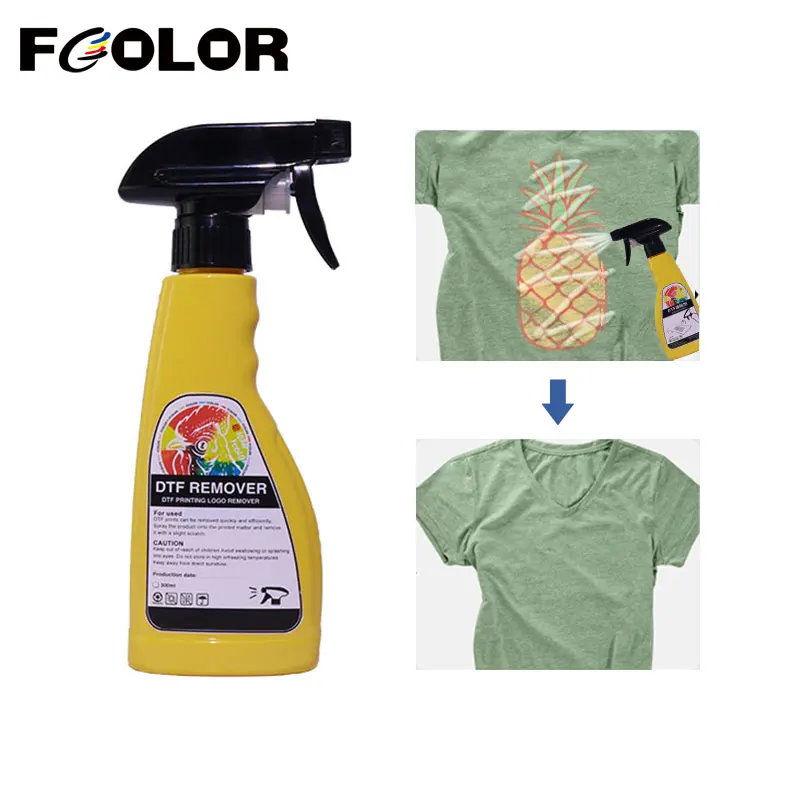 Fcolor Top DTF Remover 300ml DTF Printer Adhesive Powder Cleaner ...