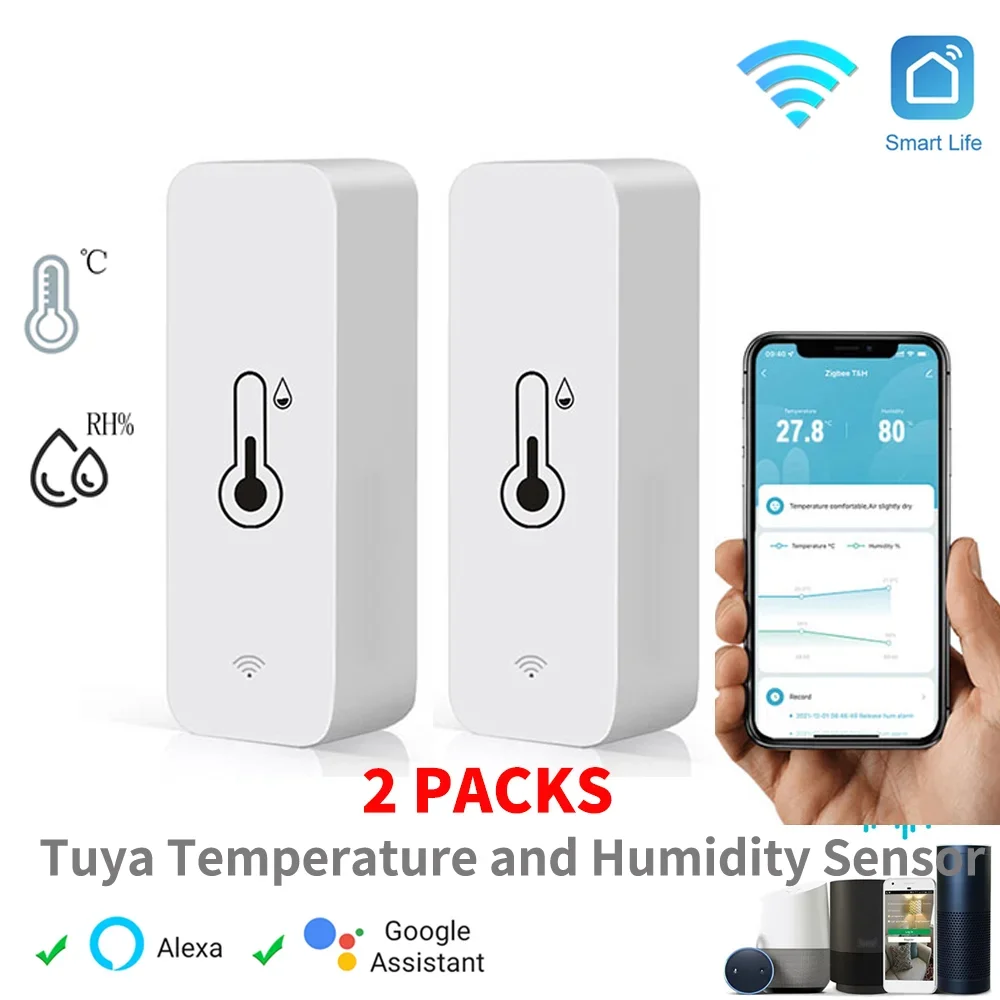 Tuya-Wifi-Temperatur-Feuchtigkeit-sensor-Smart-life-Remote-Monitor-f-r ...