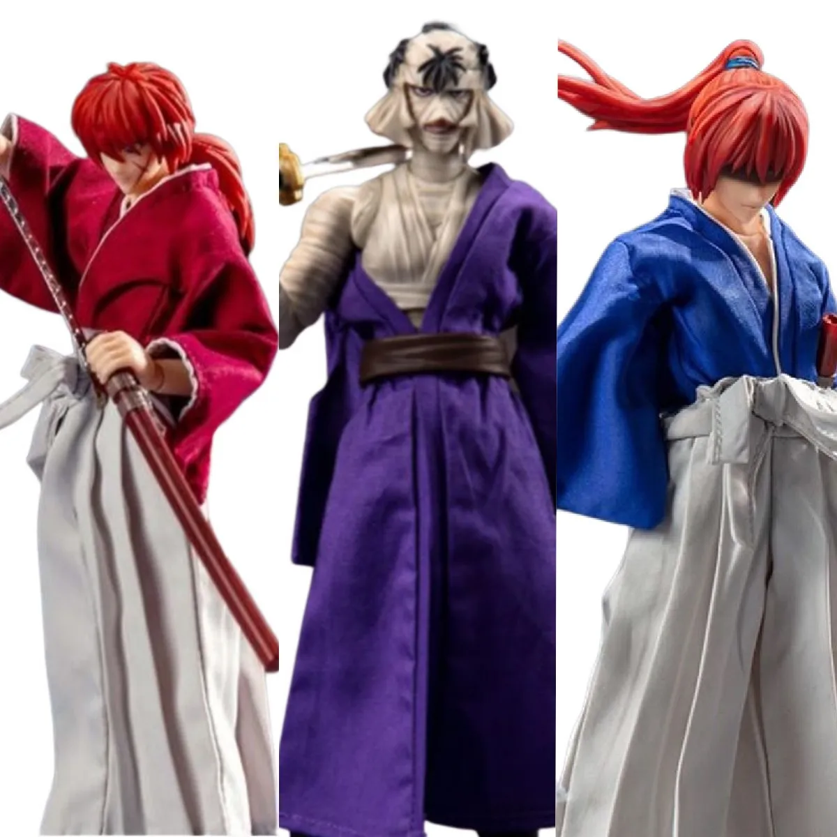 Figuras de acción de Rurouni Kenshin de 18cm, modelo Gt Shishio Makoto ...