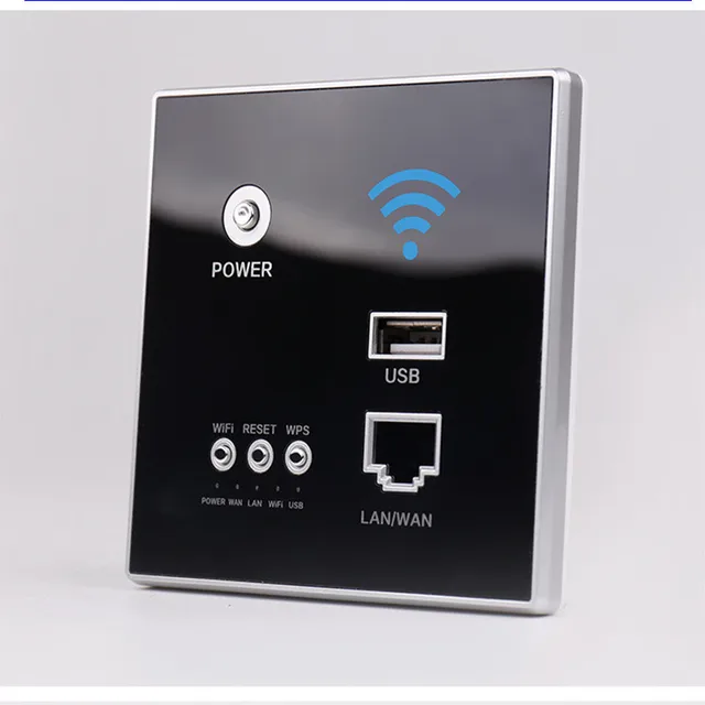 300Mbps 220V power AP Relay Smart Wireless WIFI repeater extender Wall ...