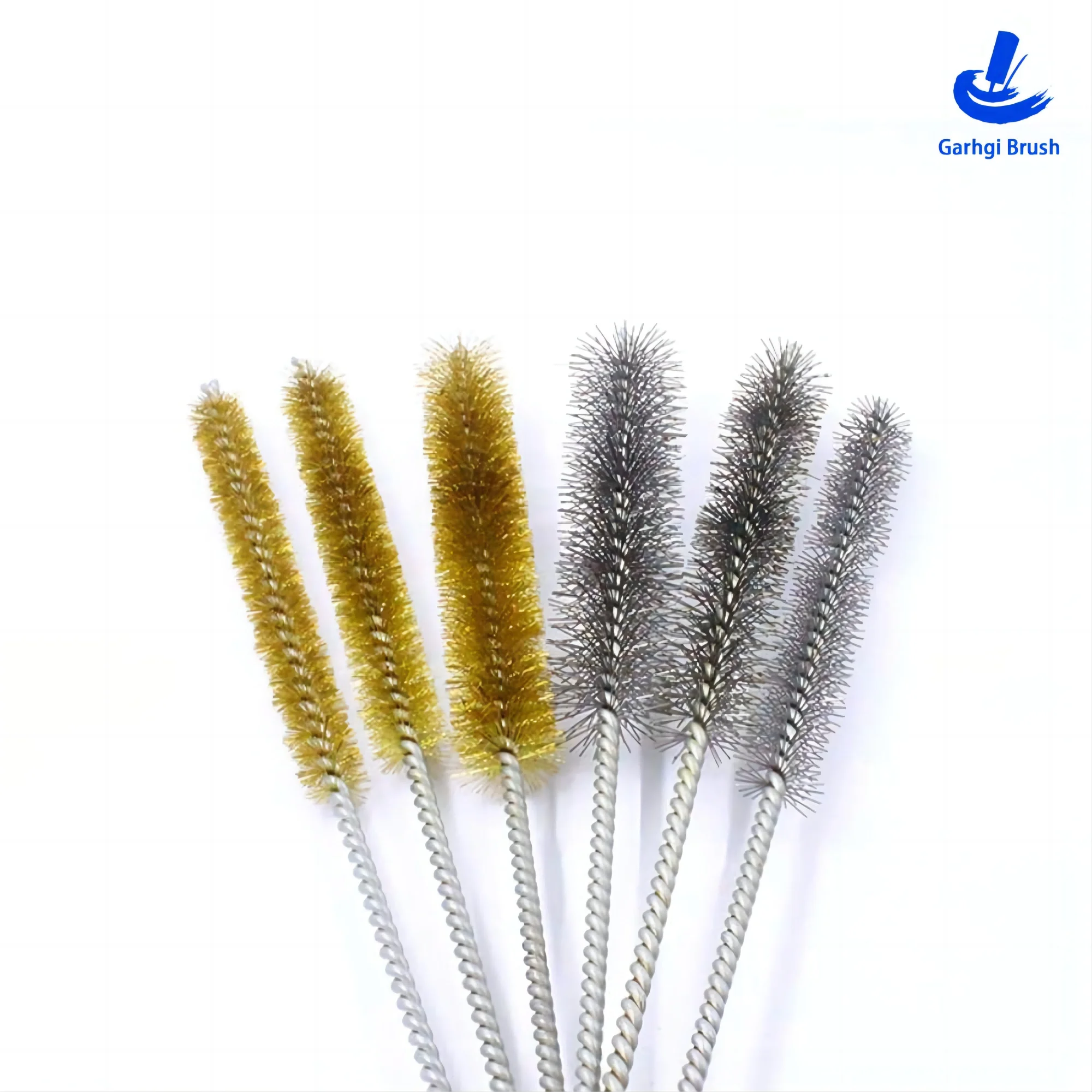 5PCS-Copper-Steel-Wire-Tube-Brushes-Brass-Nylon-Bristles-Pipe-Clean ...