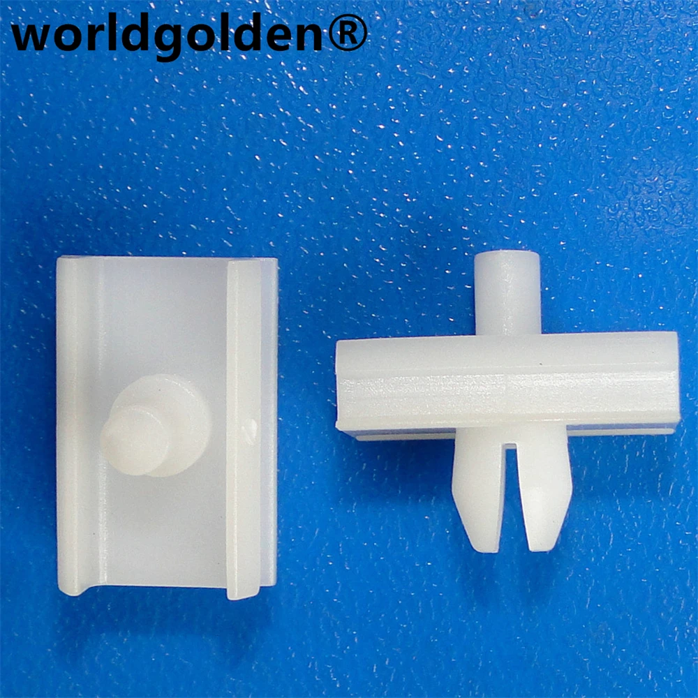 worldgolden-10PCS-auto-plastic-fastener-retainer-Side-skirt-scuff-guard ...