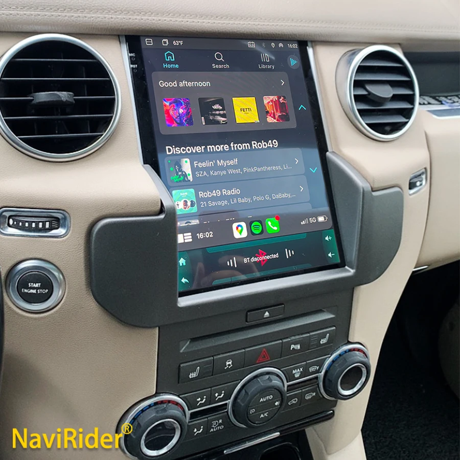Tesla-Style-Screen-Android-13-Car-Radio-For-Land-Rover-Discovery-4-LR4 ...