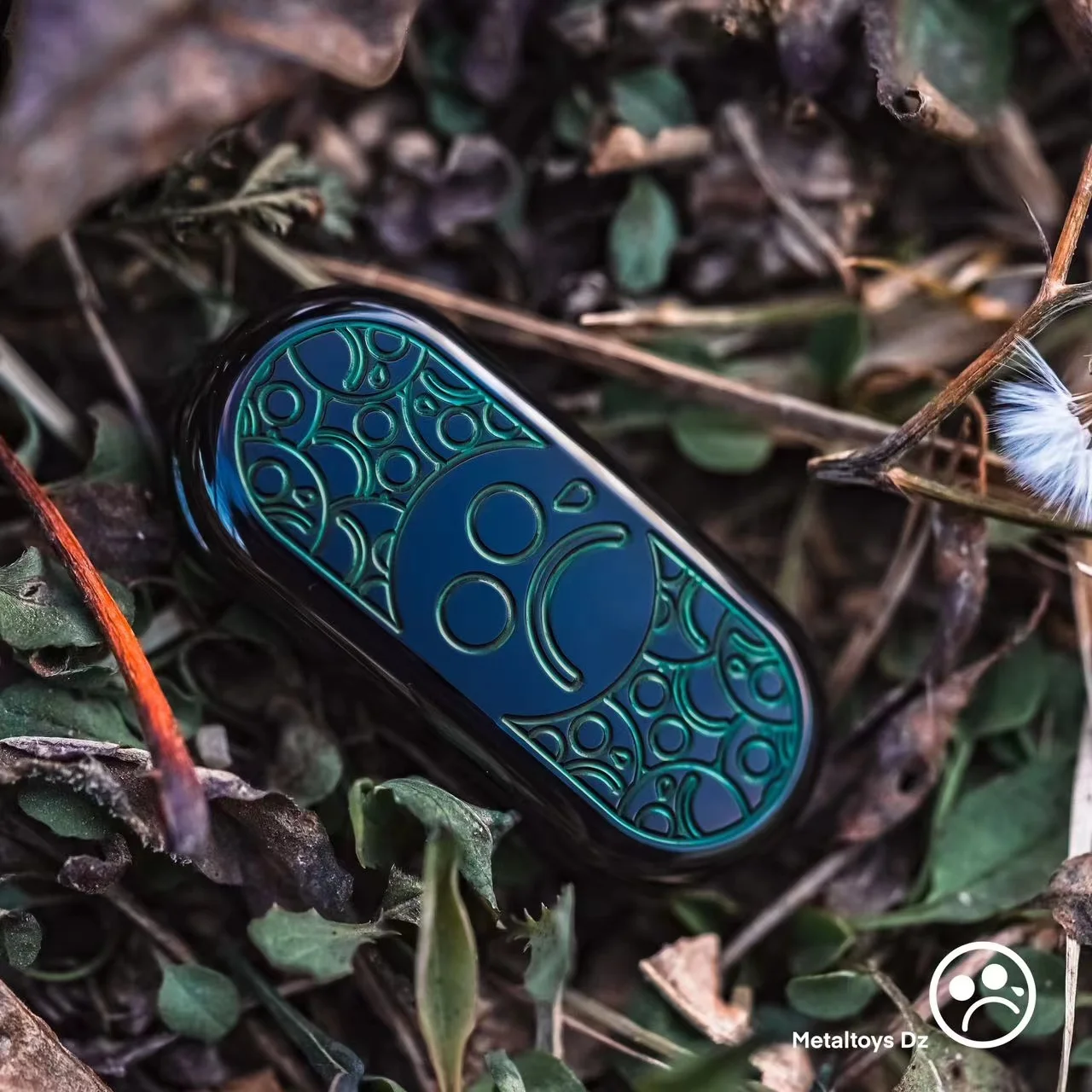 Metal Toys Dz Top B Zirconium Green Bubble Mechanical Fidget Slider ...