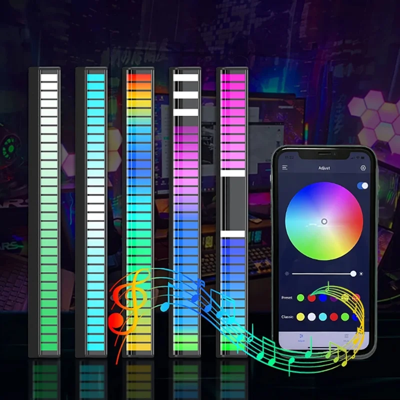 RGB-Sound-control-LED-light-app-control-pickup-voice-activated-rhythm ...