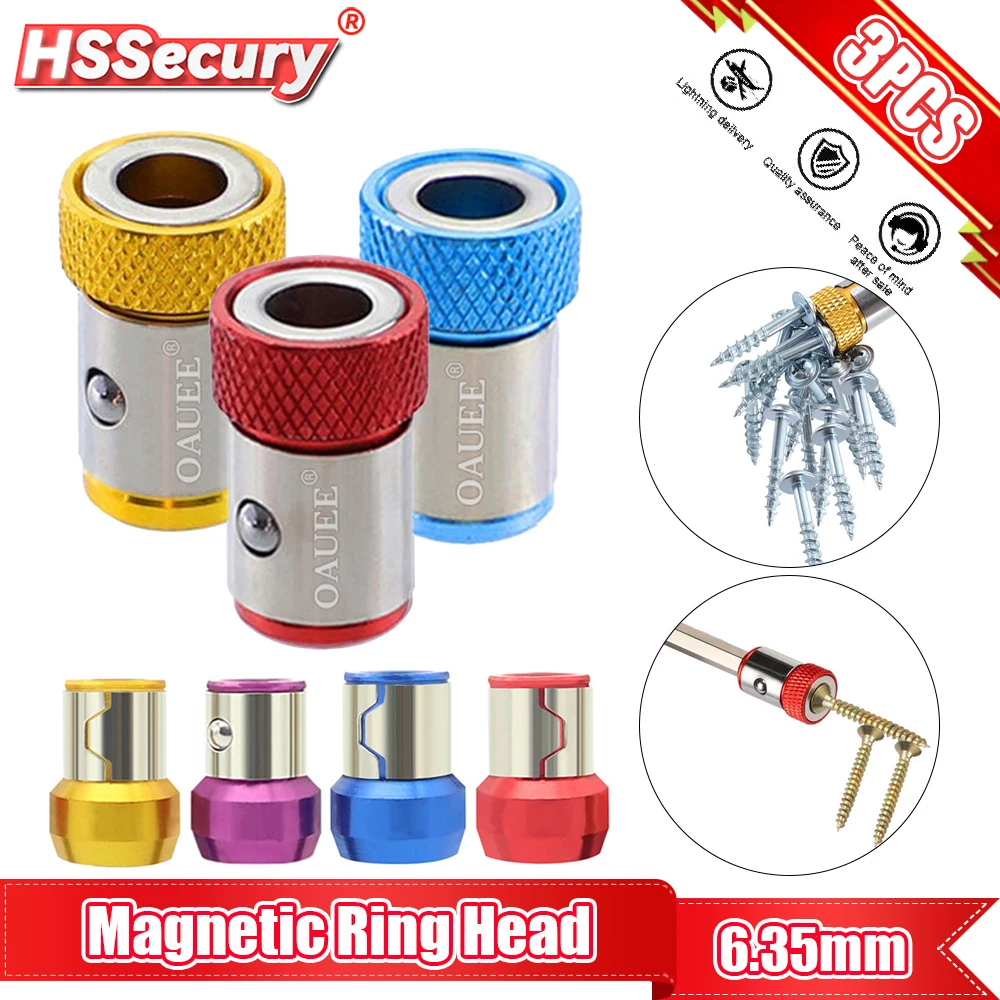 Magnetic Bit Tool Alloy Electromagnetic Ring Screwdriver Bit Holder ...