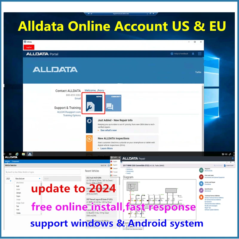 2024-Online-Account-for-Auto-Repair-Software-Alldata-Online-Account ...