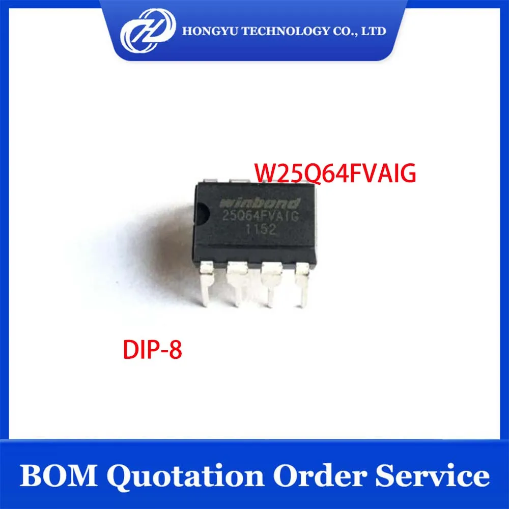 1 - 10 Pieces W25Q64FVAIG W25Q64BVAIG W25Q64FVA1G 25Q64FVAIG W25Q64 ...