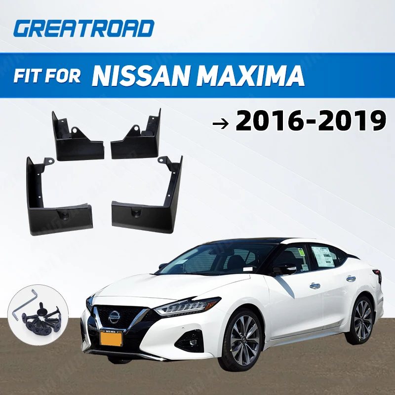 Car Front Rear wheel Mud Flap For Nissan Maxima 2016-2019 Fender Mud ...