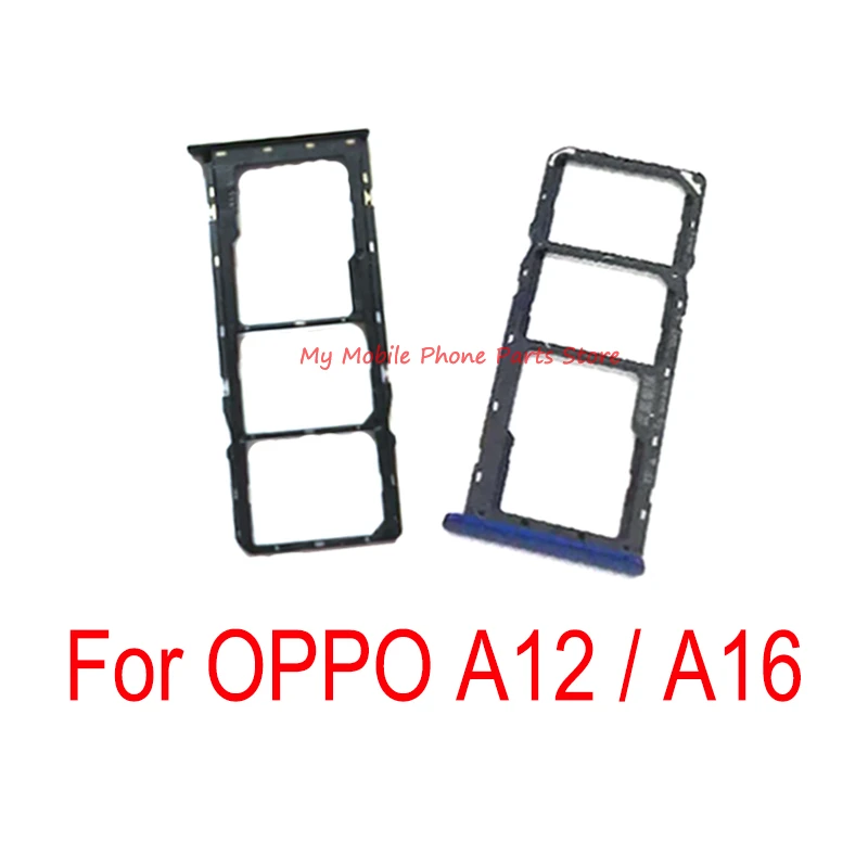 New Sim Card Tray Holder Reader Adapter Spare Parts For Oppo A12 A16 ...