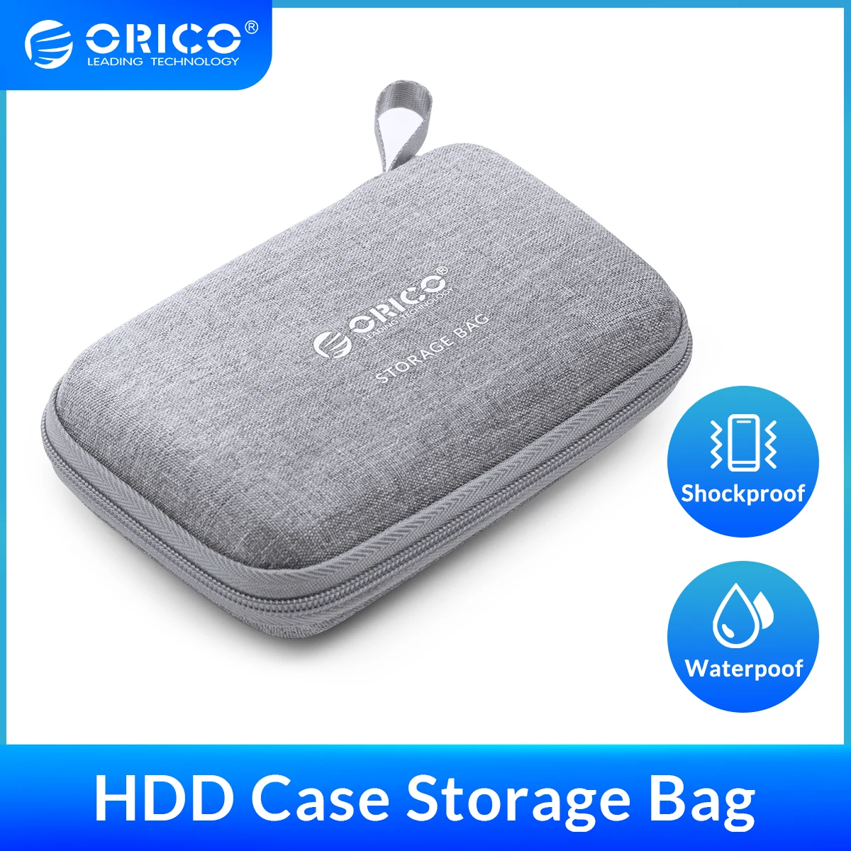 ORICO HDD Case Storage Bag for 2.5" 3.5" External Hard Drive Case/ M.2 ...